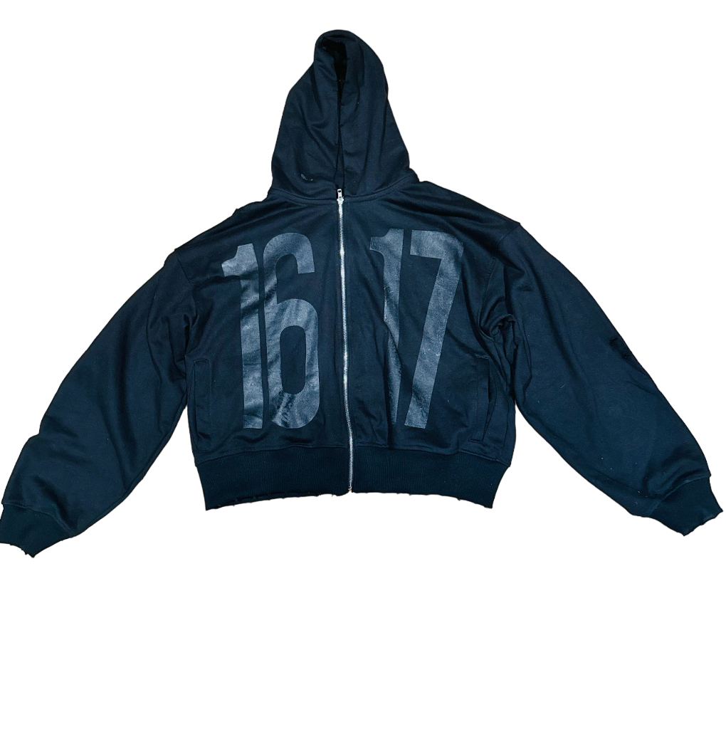 1617 'OG' HOODIE [MATTE BLACK] – onewayclothingny